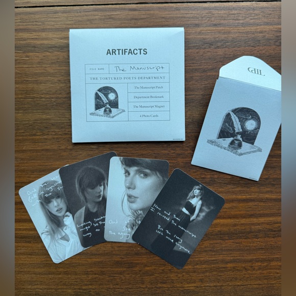 Taylor Swift | Media | Ttpd Deluxe Cd The Manuscript The Tortured Poets ...